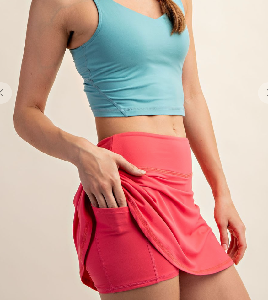 Rachel HW Butter Skort – The Elegant Relic